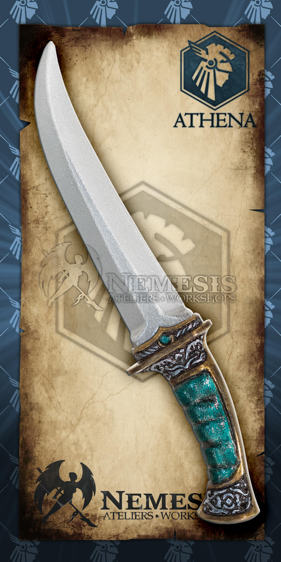 Kandjar Dagger - Athena, Ateliers Nemesis | LARP Box